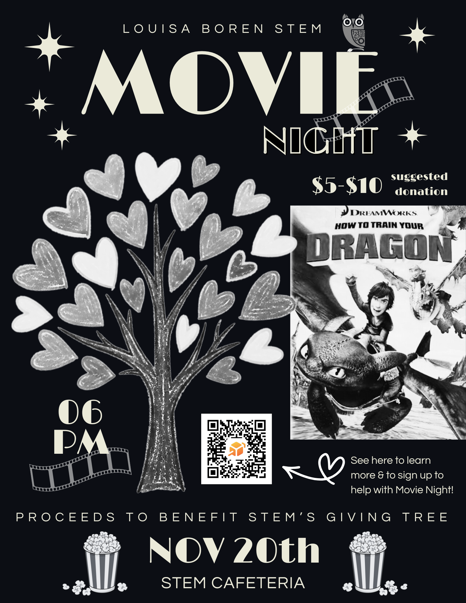 Movie Night, showing How to Train Your Dragon! / November 20, 2025 ...